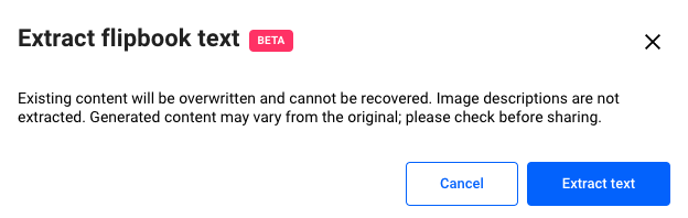 Flipsnack AI package